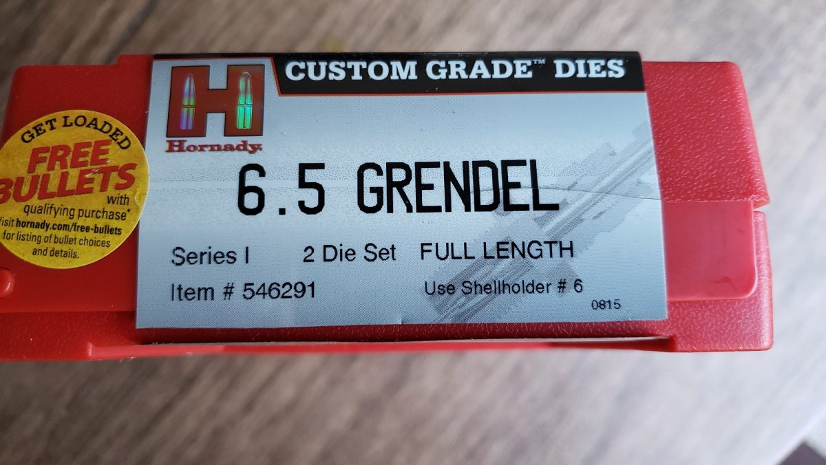 WTS 6.5 grendel dies and bullets, 7.62x39 dies (San Jose) - Calguns.net